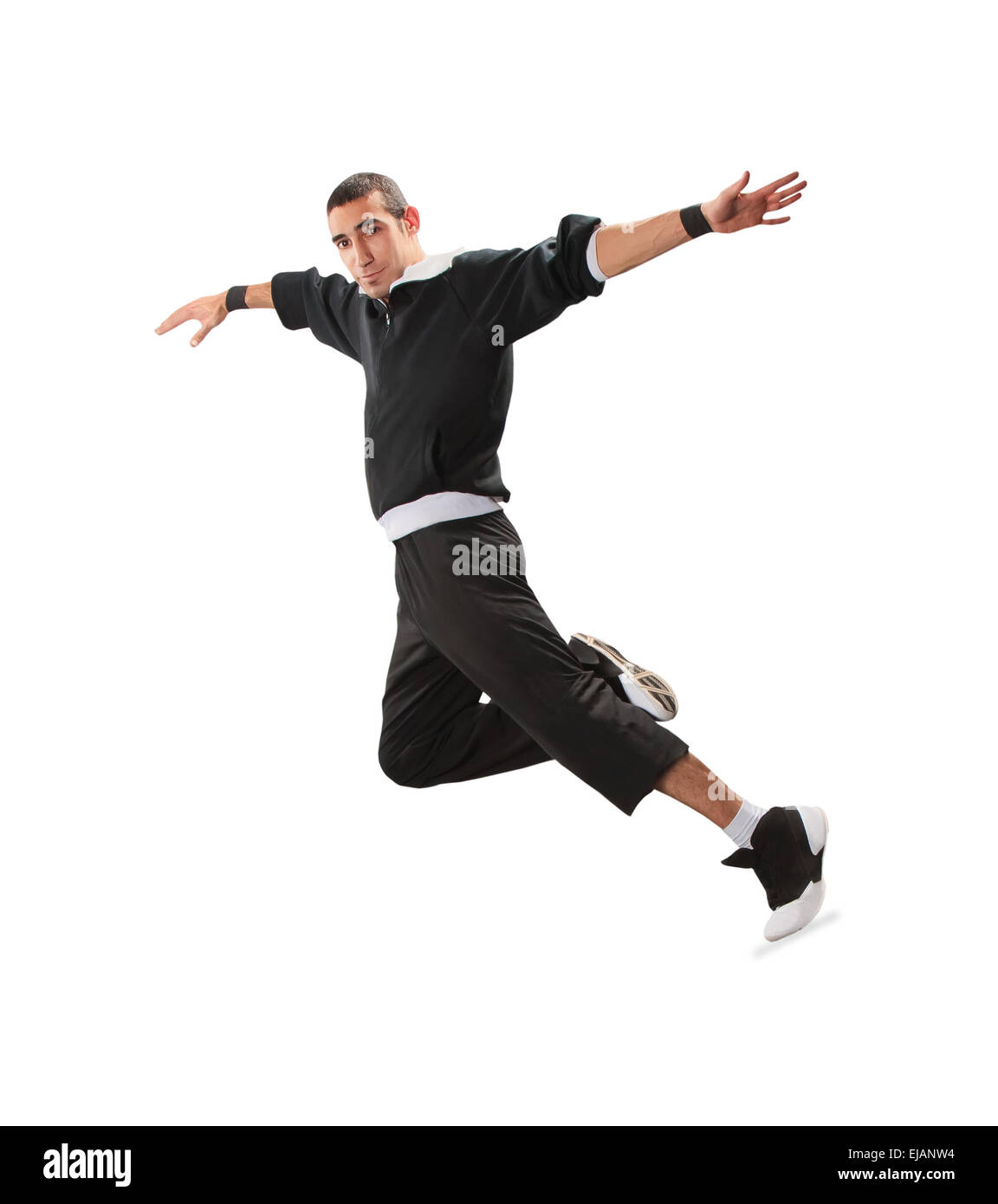 Teenager dancing break dance in action Stock Photo - Alamy