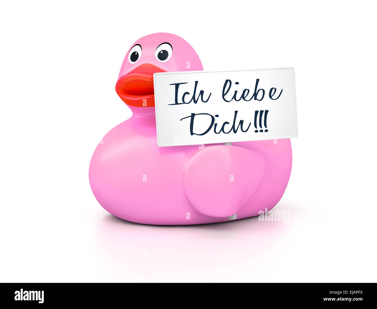 Rubber Ducky Love You Stock Photo - Alamy