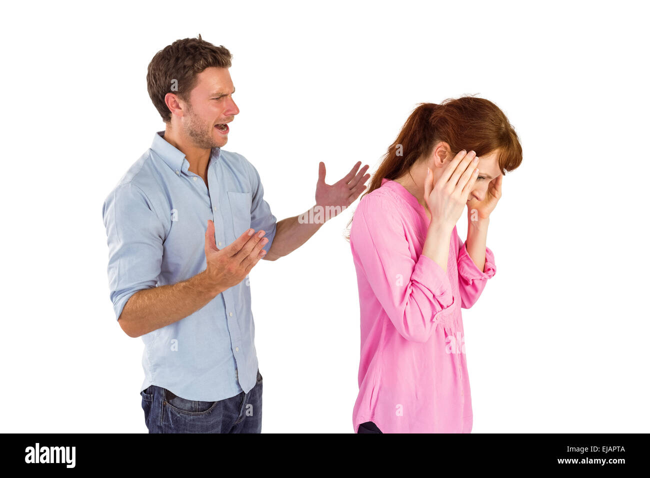 Woman broken heart Cut Out Stock Images & Pictures - Alamy