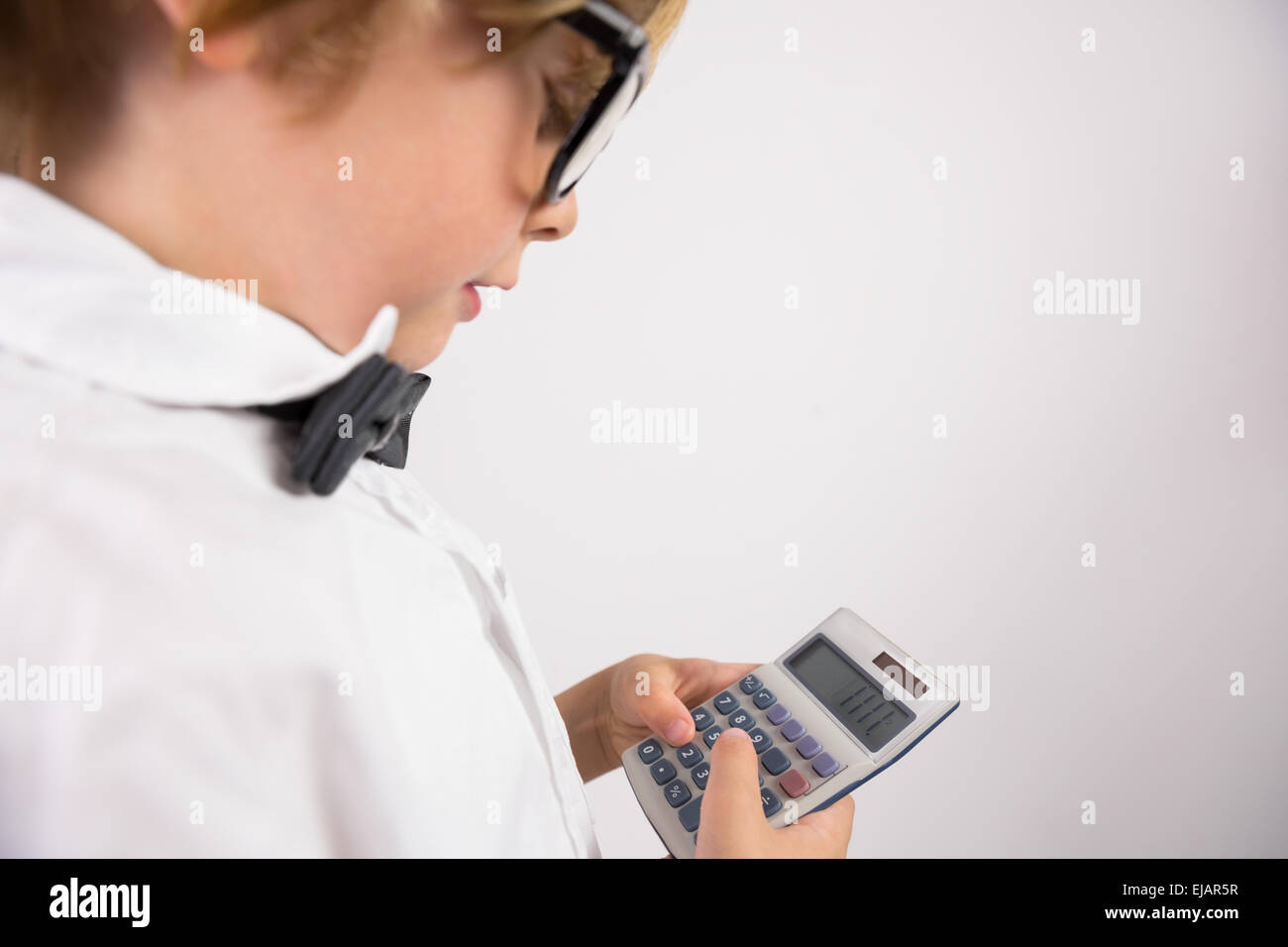 Child homework calculator hi-res stock photography and images - Alamy