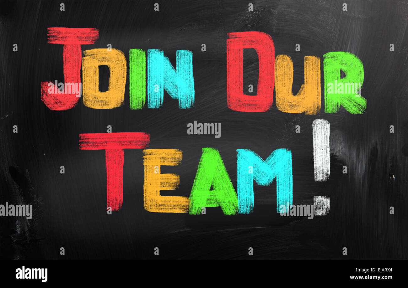 Join team sign hi-res stock photography and images - Alamy