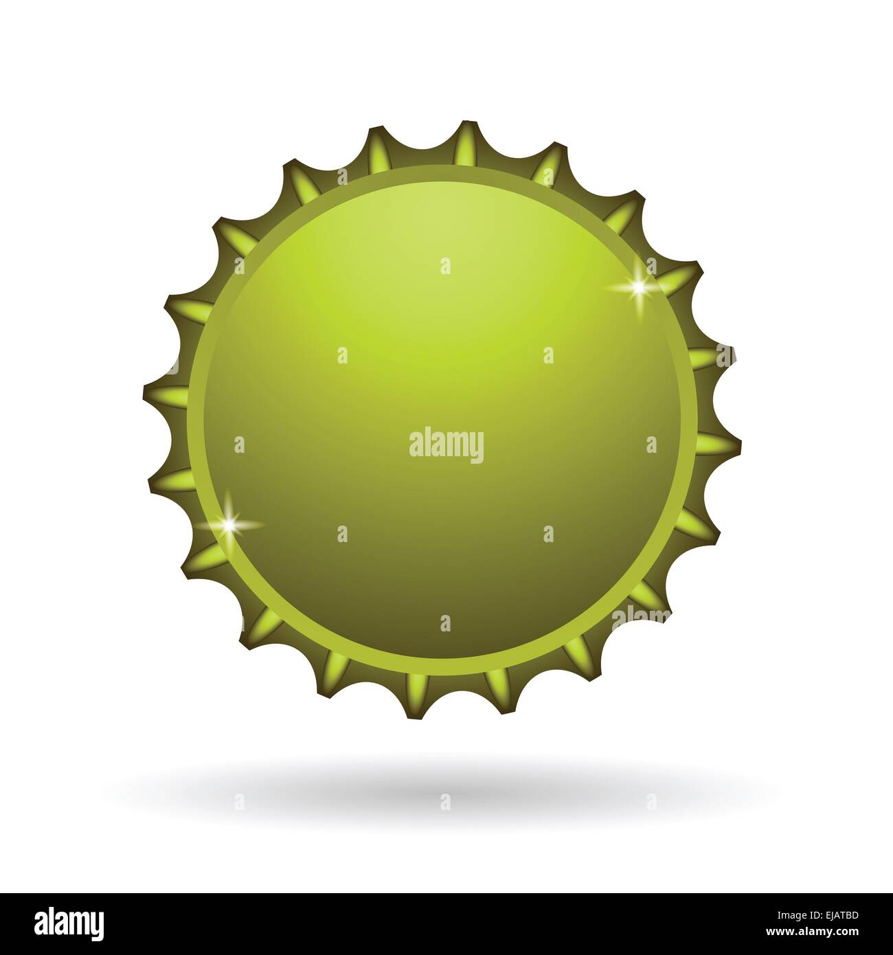 yellow cap icon Stock Photo - Alamy