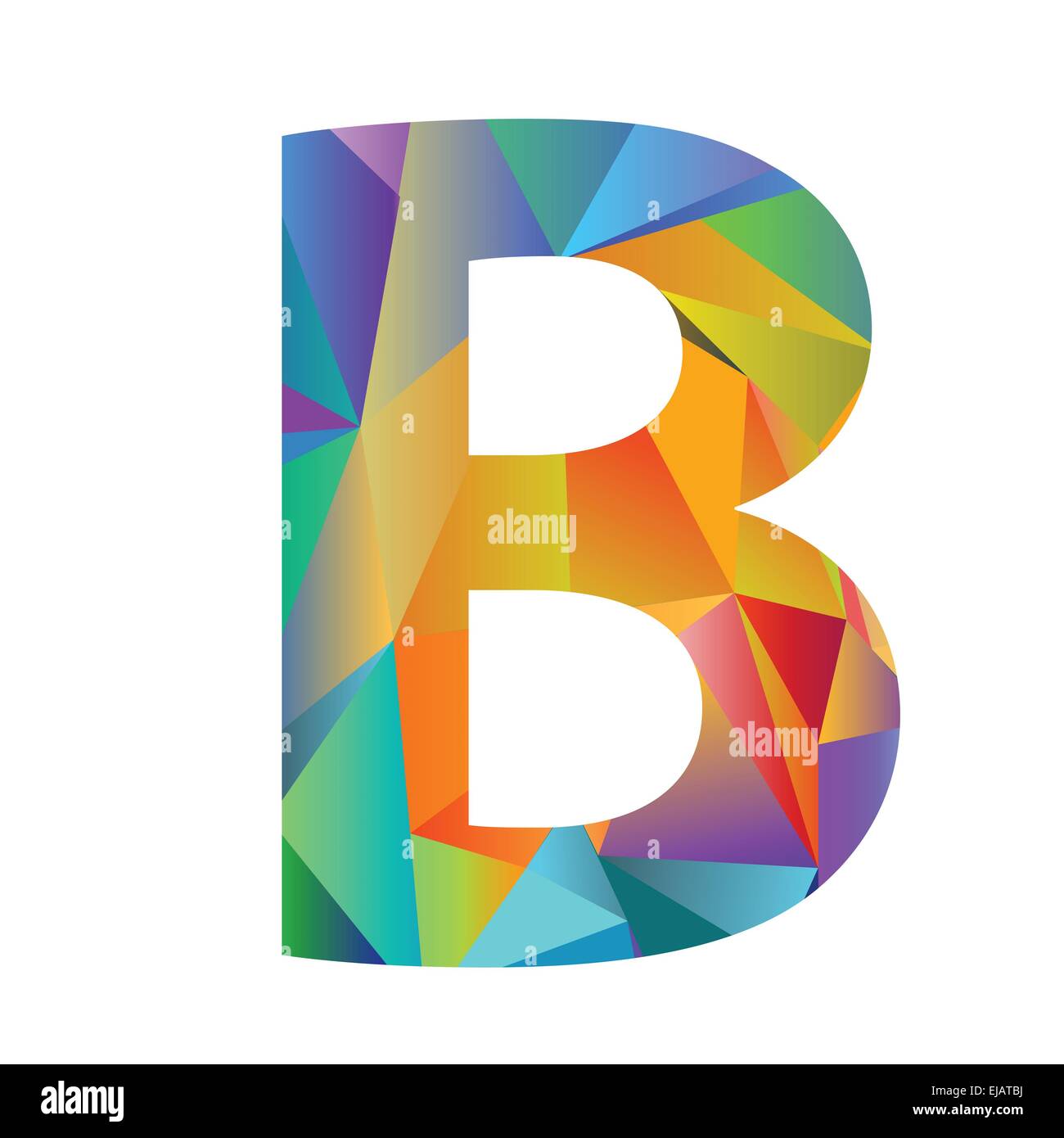 letter of different colors Stock Photo - Alamy