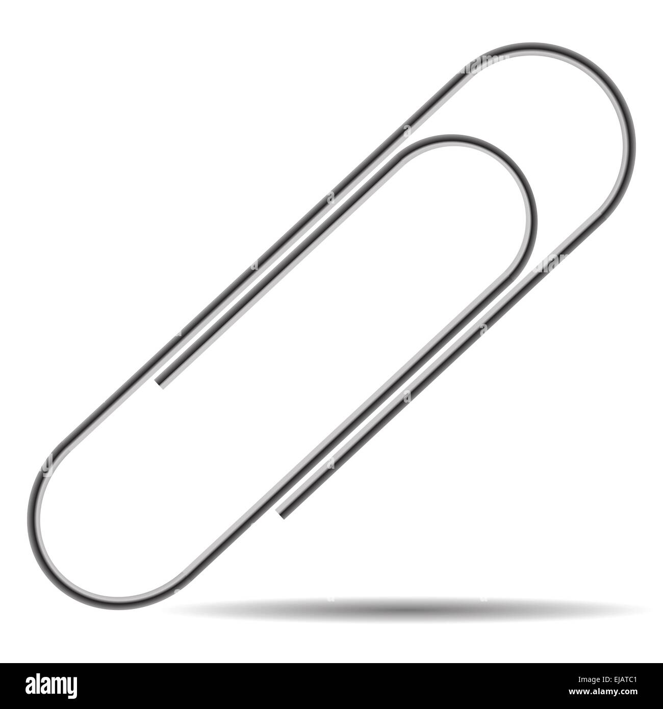Silver paper clip hi-res stock photography and images - Alamy