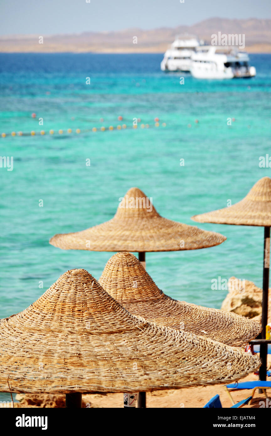 Sea beach during hot summer day Stock Photo - Alamy