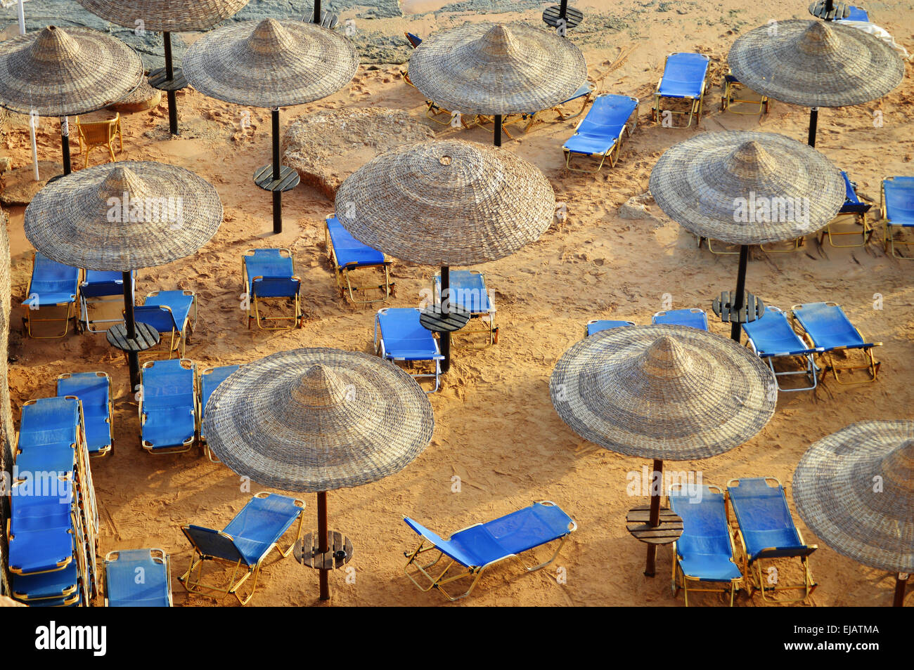 Sea beach during hot summer day Stock Photo - Alamy