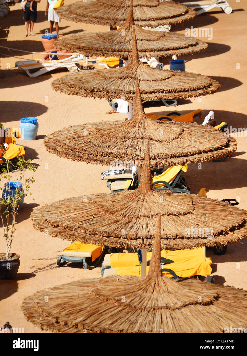Sea beach during hot summer day Stock Photo - Alamy
