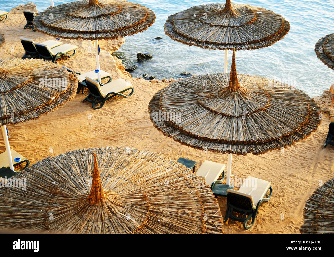 Sea beach during hot summer day Stock Photo - Alamy