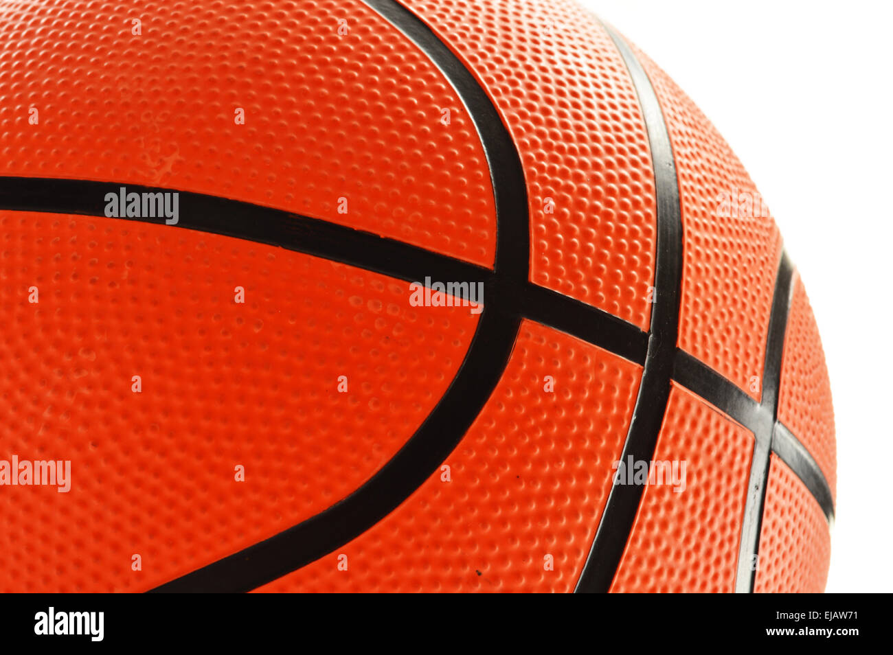 Basketball isolated on white background Stock Photo - Alamy