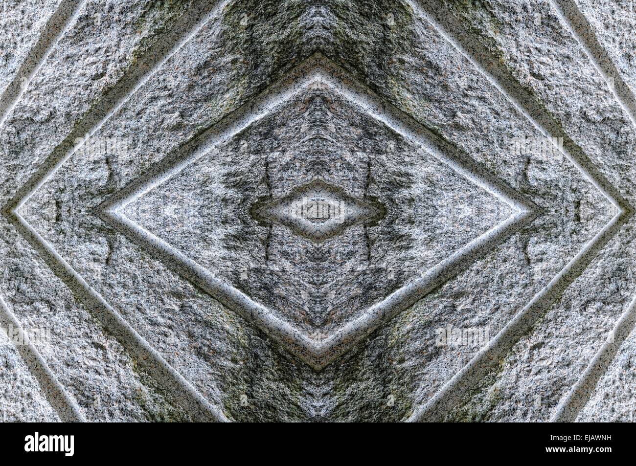 Forms in granite Stock Photo - Alamy