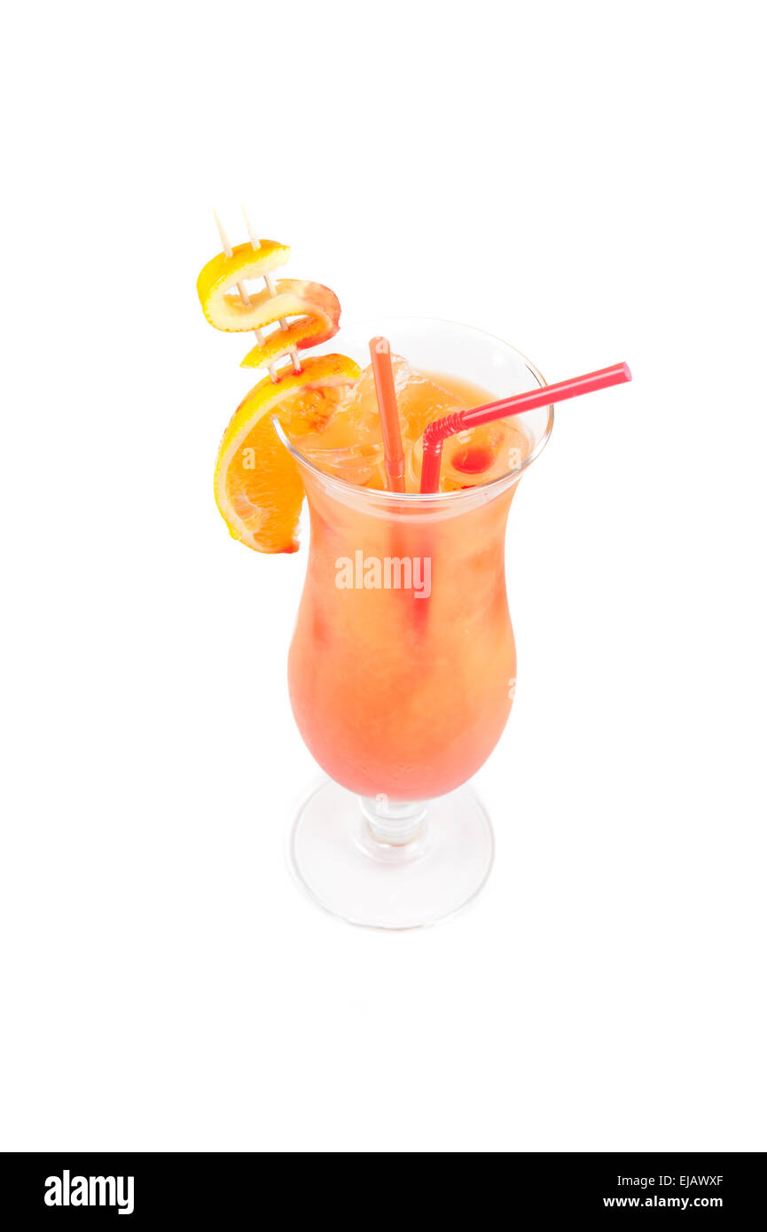 Orange dollar cocktail Stock Photo - Alamy