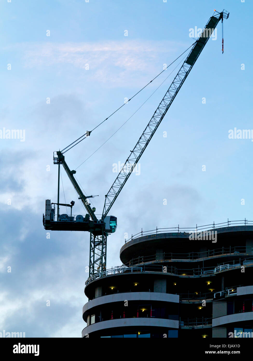 Riverside Walk a residential tower block designed by Stanton Williams ...