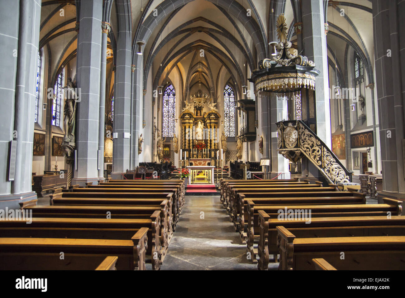 Catholic church st lambertus hi-res stock photography and images - Alamy