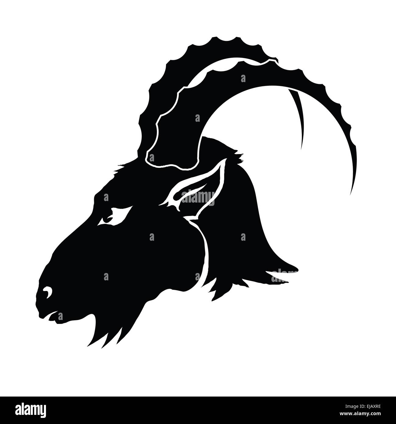 Ram head decoration Cut Out Stock Images & Pictures - Alamy