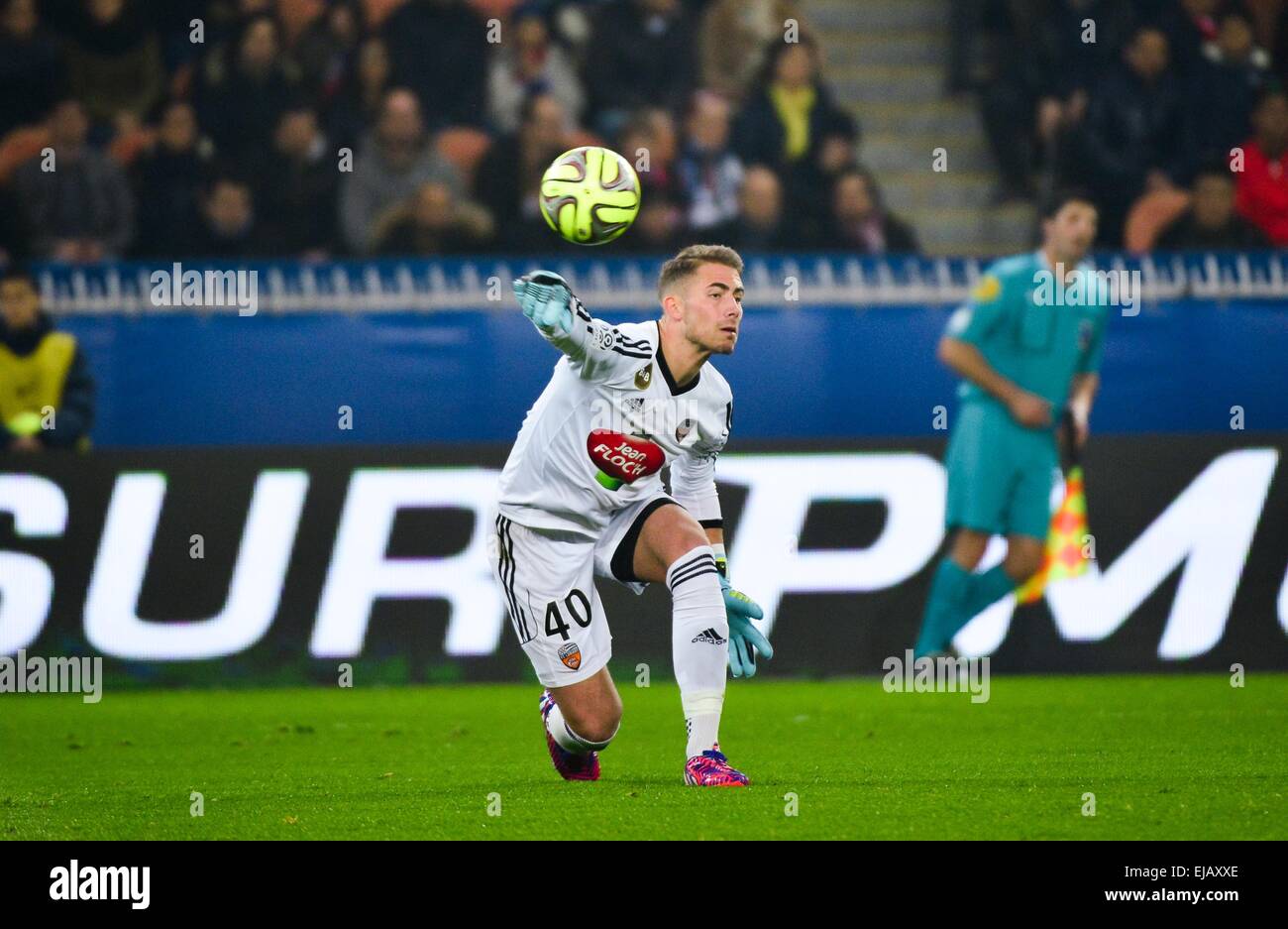 Benjamin lecomte 20 03 2015 paris saint hi-res stock photography and ...