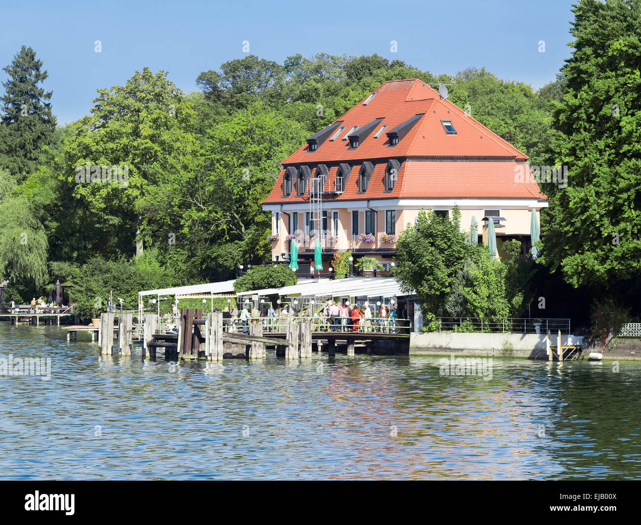 Schloss berg starnberg lake hi-res stock photography and images - Alamy