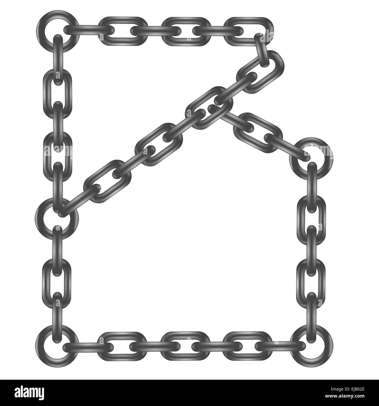 Chained figure Cut Out Stock Images & Pictures - Alamy
