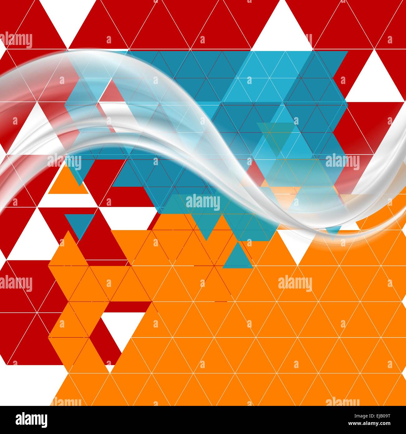 Bright tech futuristic background with waves Stock Photo - Alamy