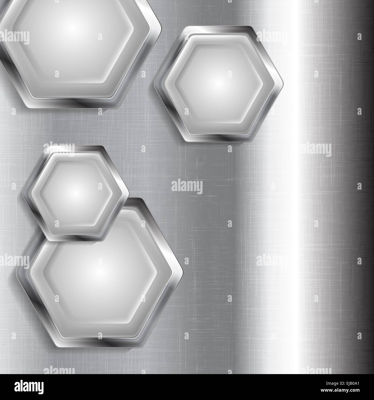 Metal tech design Stock Photo - Alamy