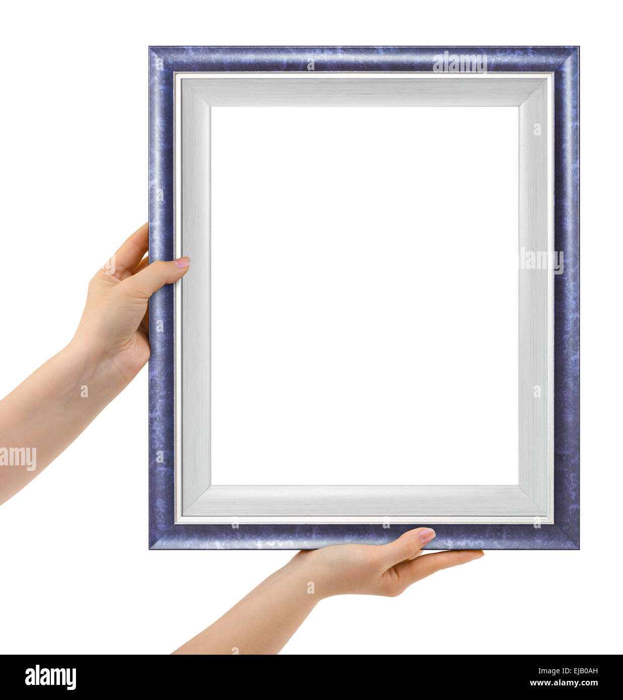 Frame in hands Stock Photo - Alamy