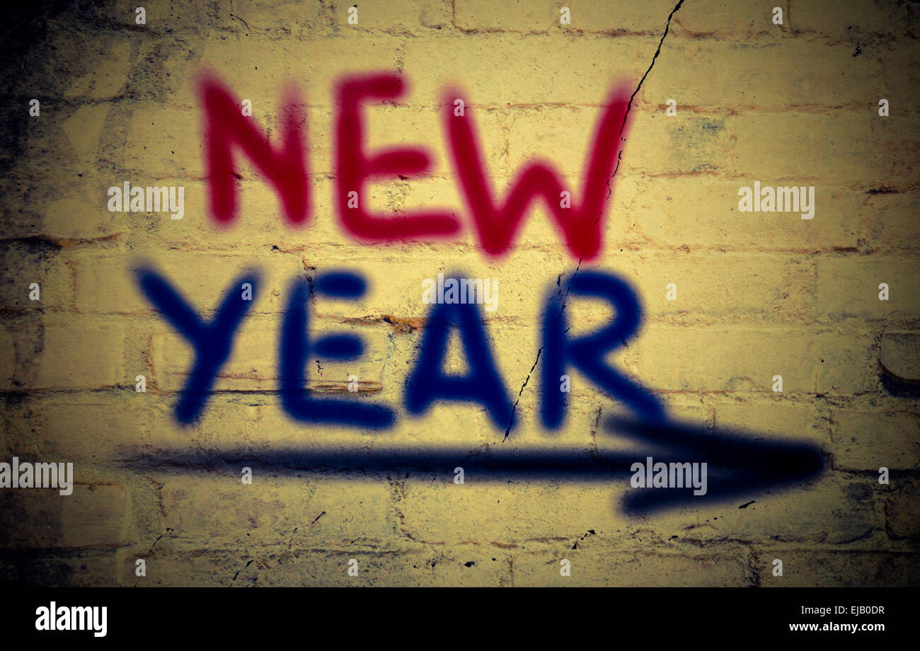 New Year Concept Stock Photo - Alamy