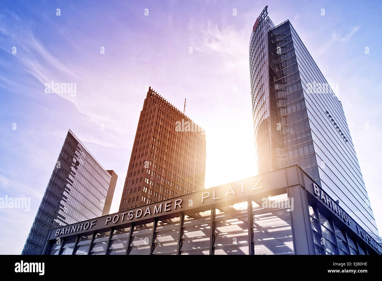 Modern district potsdamer platz hi-res stock photography and images - Alamy