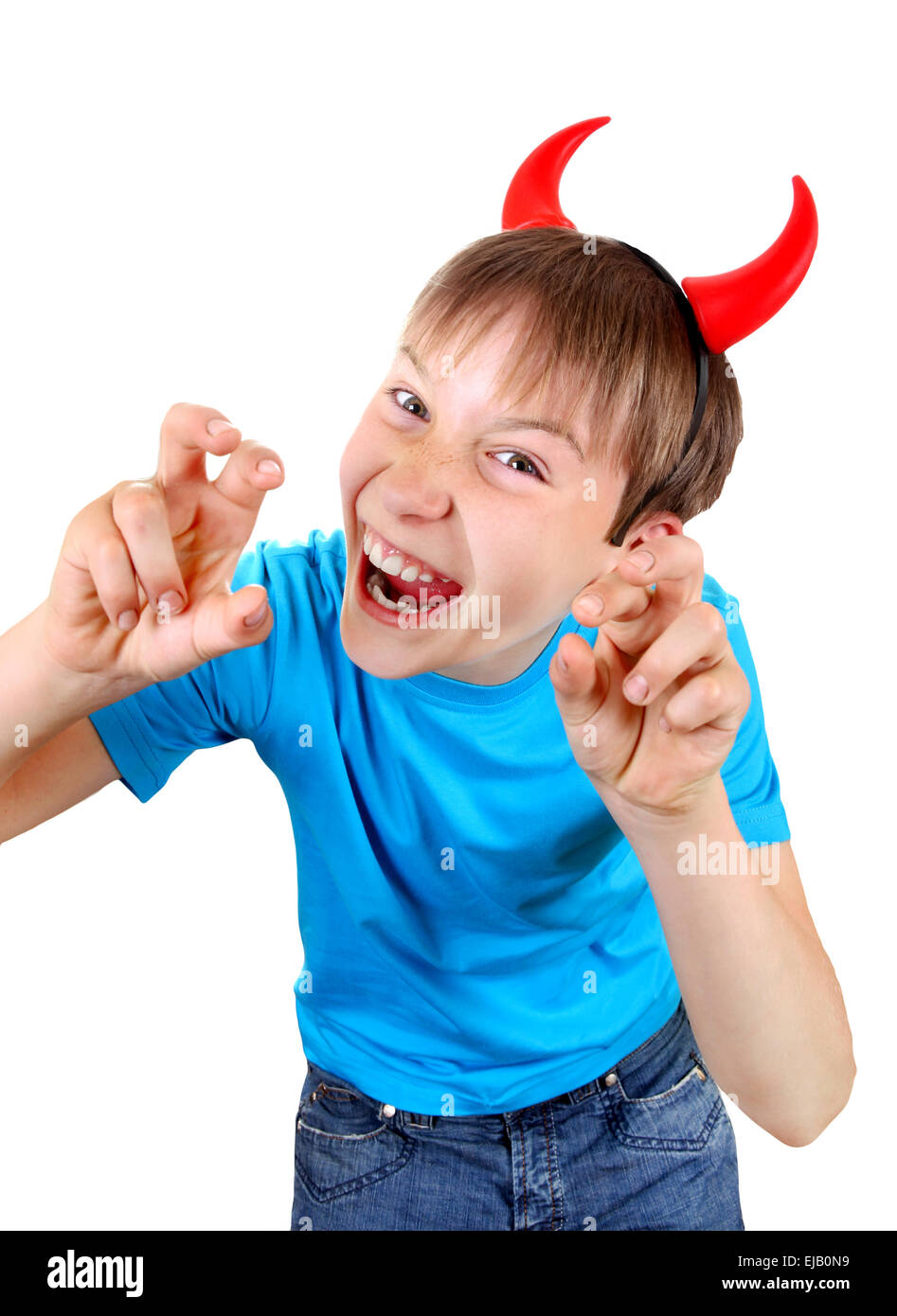 Finger of devil hi-res stock photography and images - Alamy