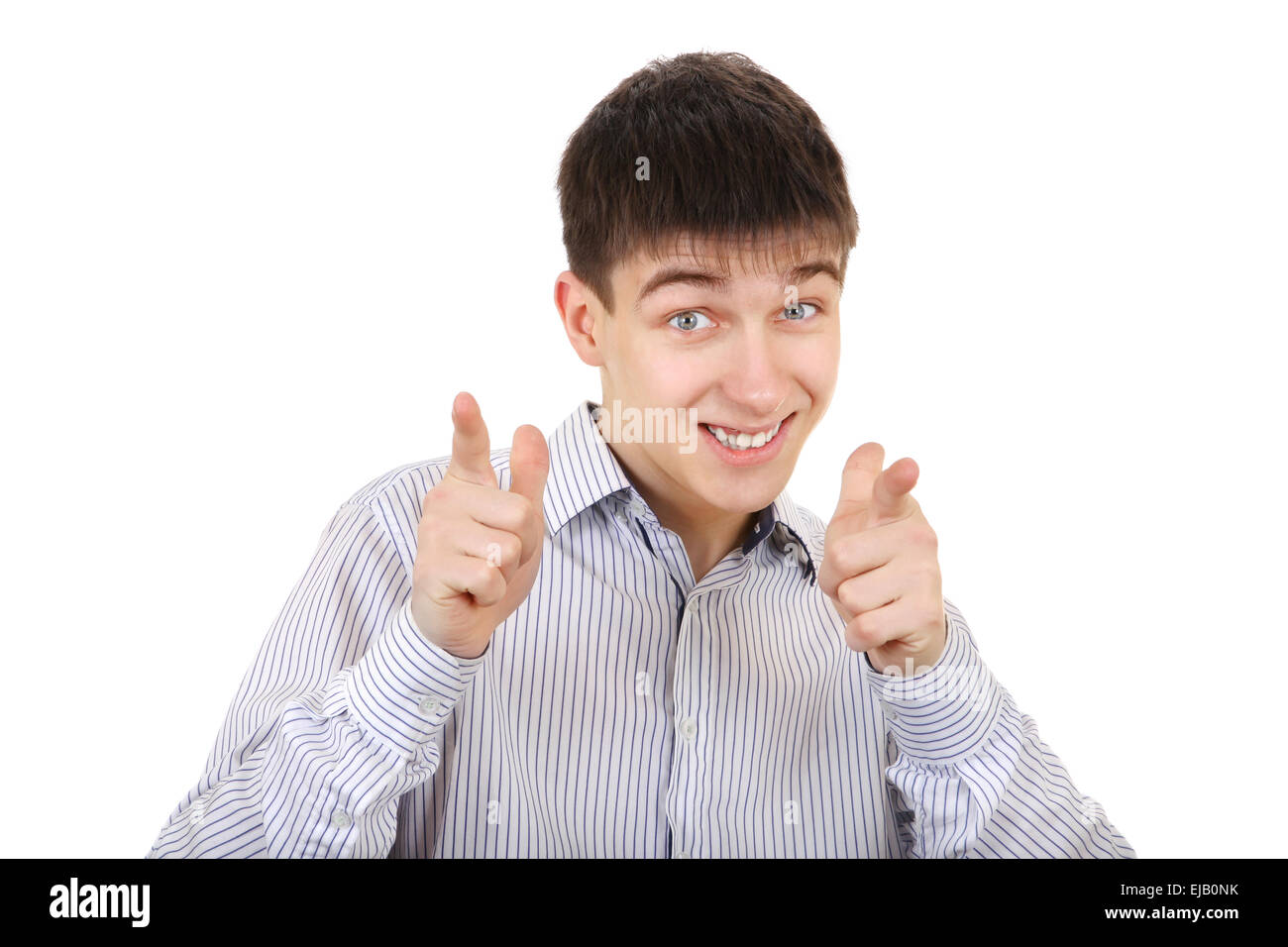 Cheerful teenager hi-res stock photography and images - Alamy