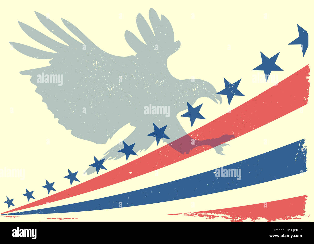 Eagle flag hi-res stock photography and images - Alamy