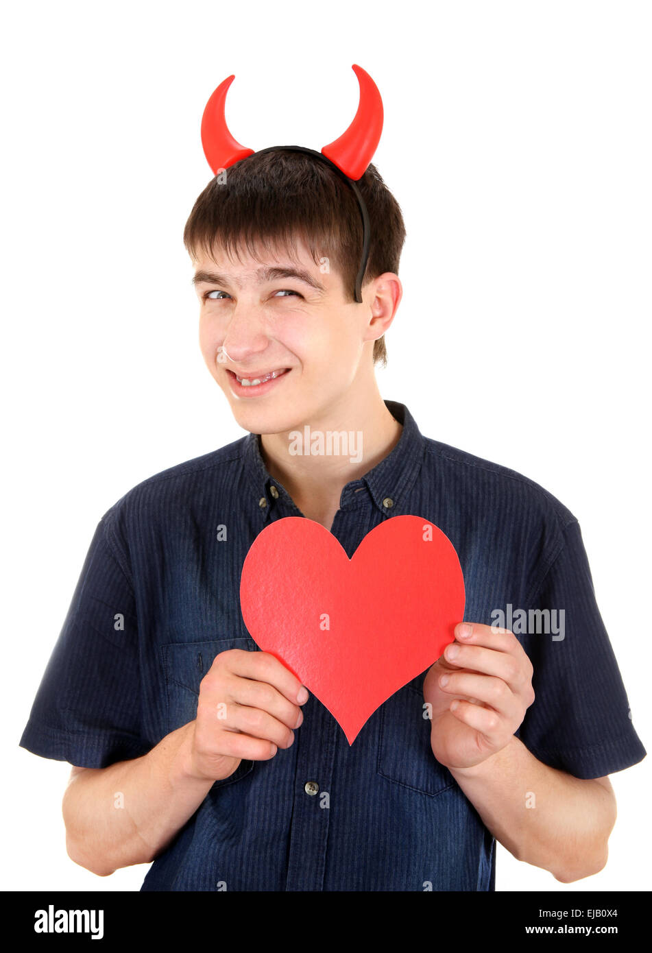 Devil heart hi-res stock photography and images - Alamy