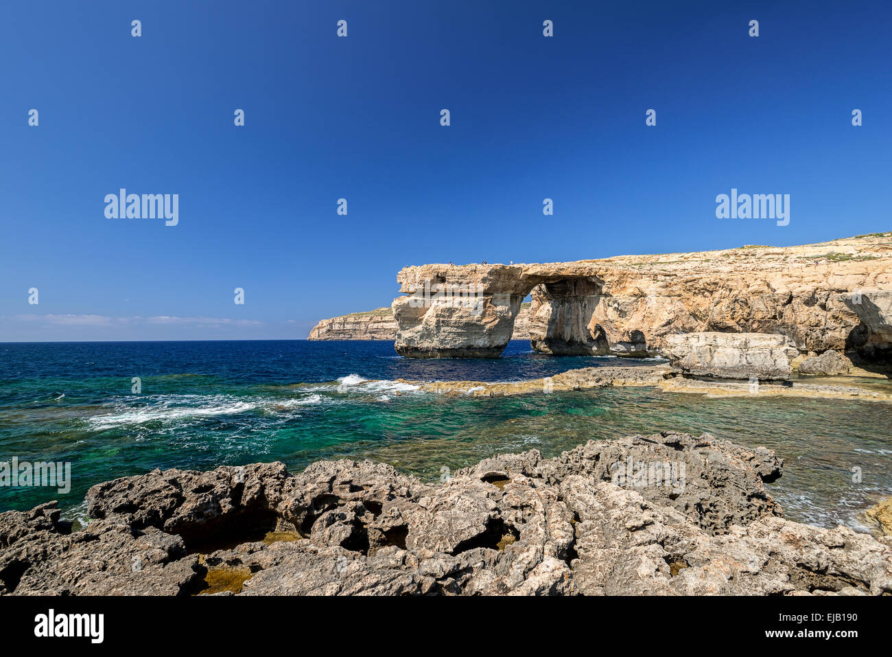 Azure Window horizontal Stock Photo - Alamy