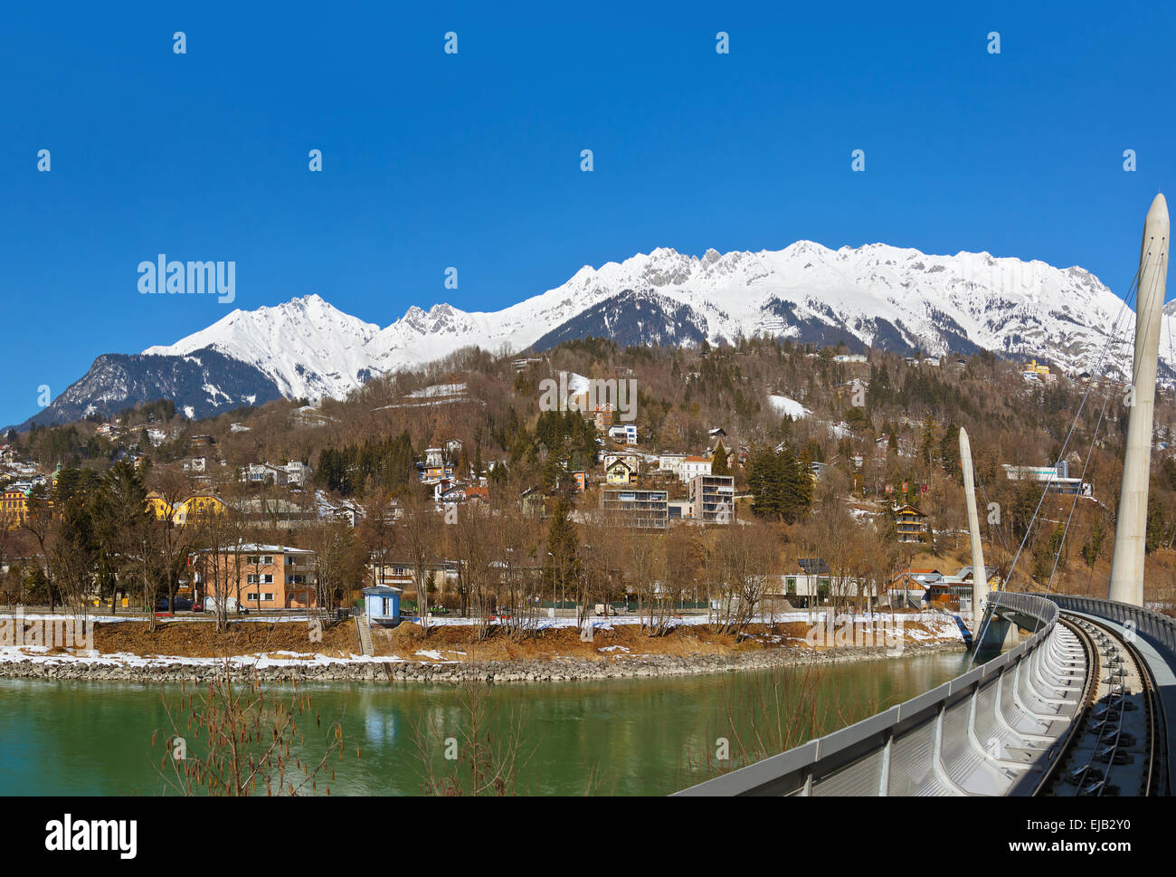 Funicular in Innsbruck Austria Stock Photo - Alamy