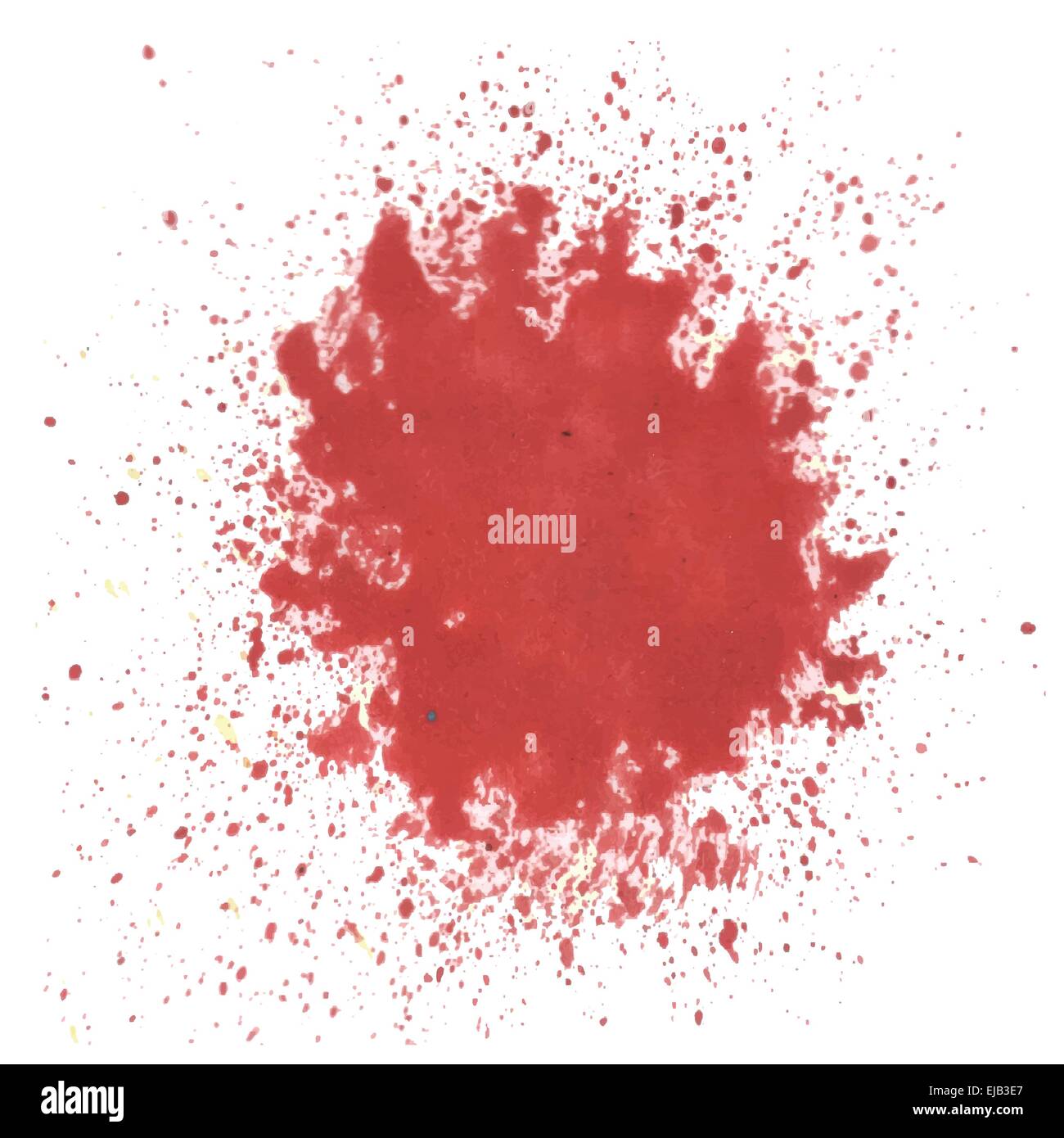 red watercolor blot Stock Photo - Alamy