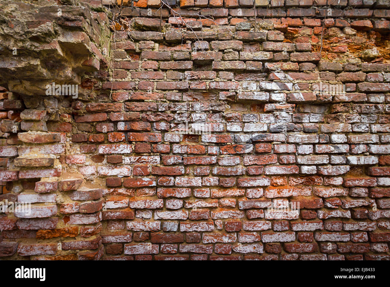 Pretty for design urban brick wall background Stock Photo - Alamy