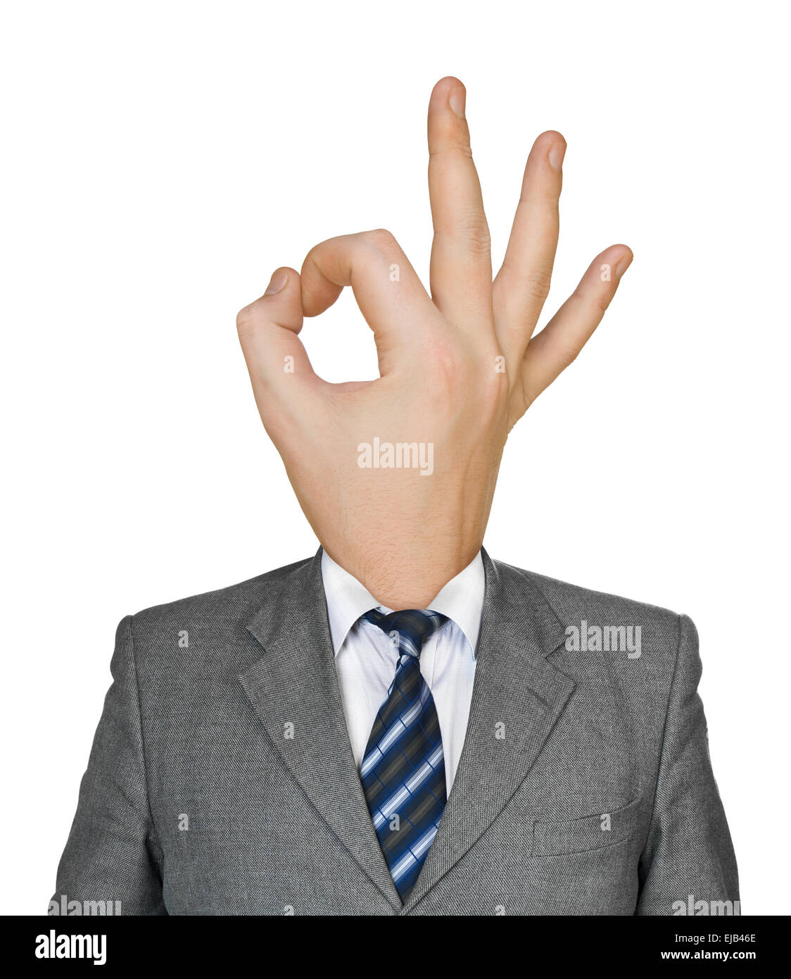 Hand for head Stock Photo - Alamy