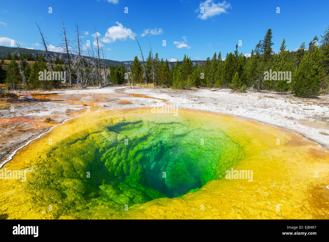 Morning Glory Pool Stock Photo - Alamy