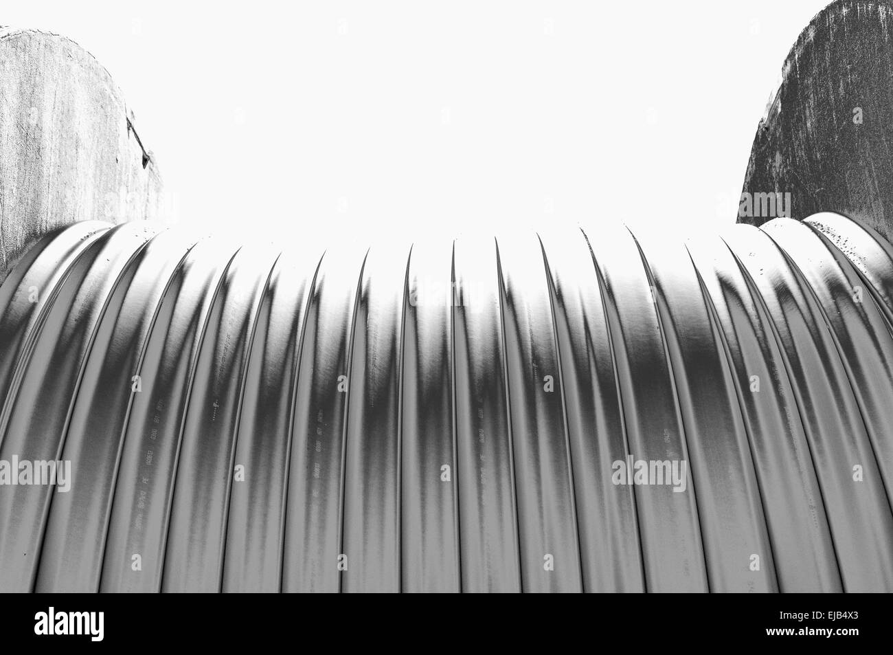 Fiber optic cable gray Stock Photo - Alamy