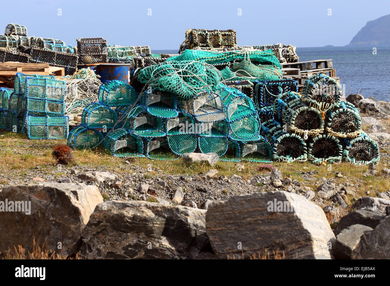 Barra scotland fishing hi-res stock photography and images - Alamy