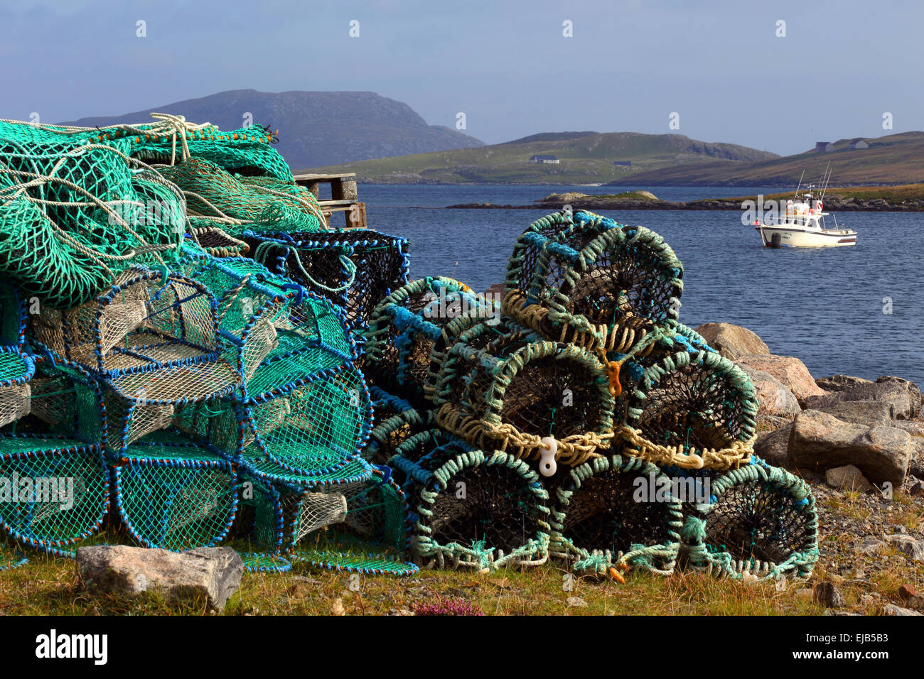 Barra scotland fishing hi-res stock photography and images - Alamy