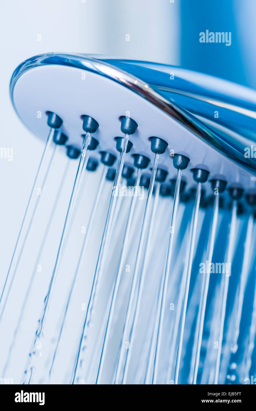 Shower in a bathroom Stock Photo - Alamy