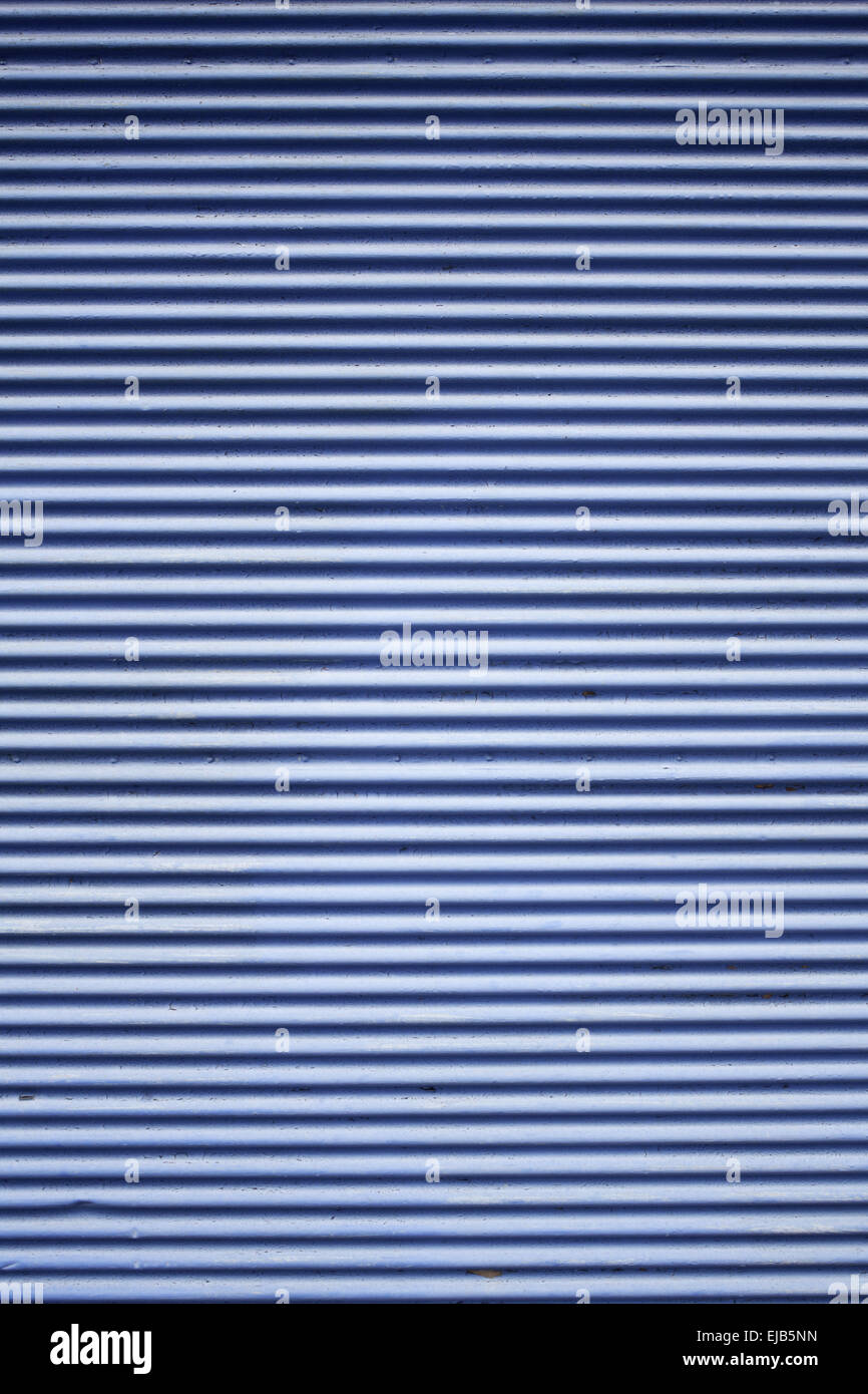 Blue metal in industrial building structure, construction and ...