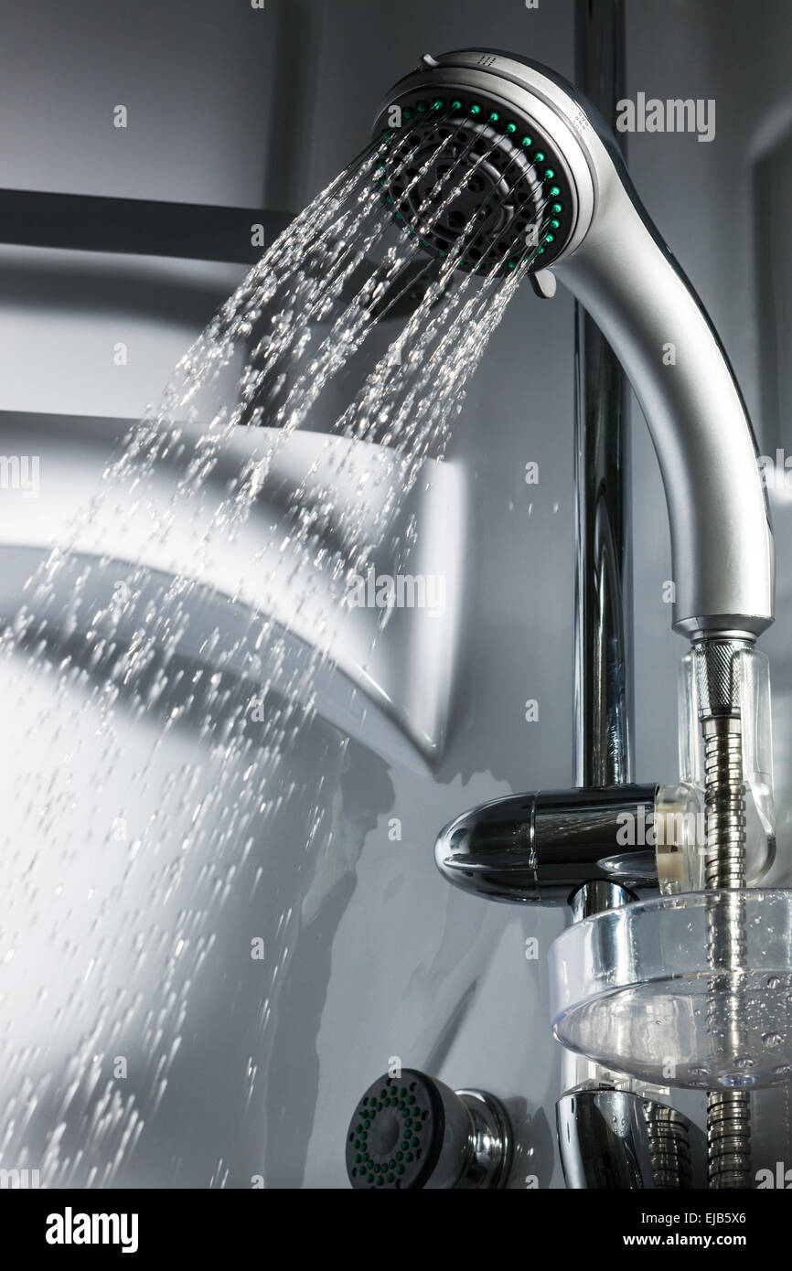 a water from shower Stock Photo - Alamy