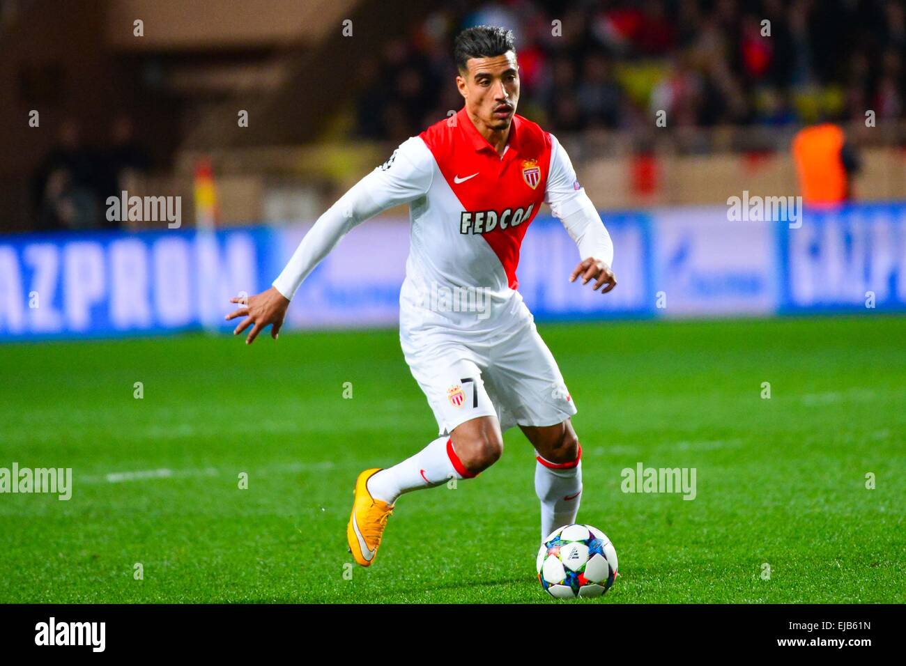 Nabil DIRAR - 17.03.2015 - Monaco/Arsenal - 1/8Finale Retour Champions ...