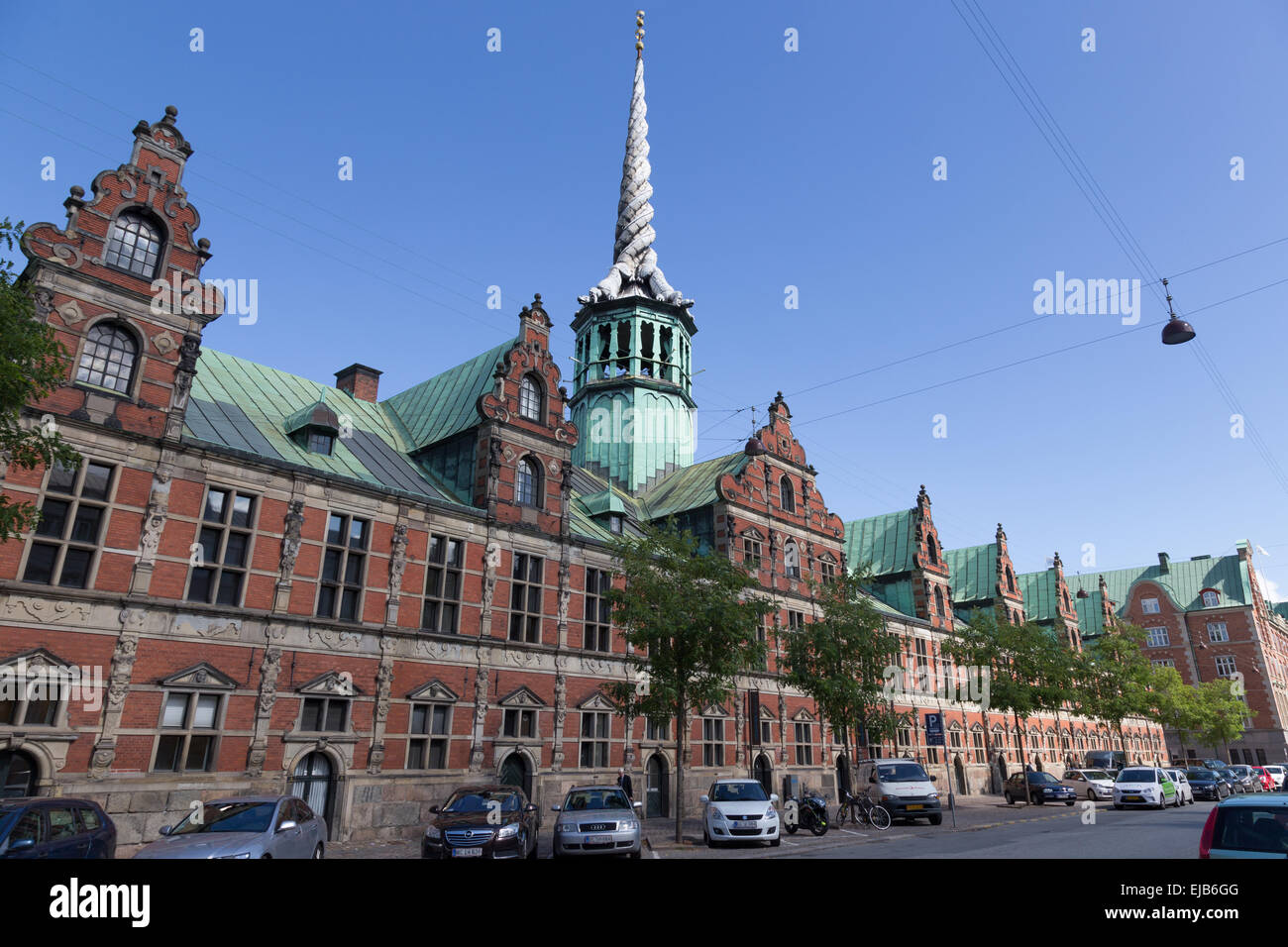 Stock Exchange Building of Copenhagen Stock Photo - Alamy