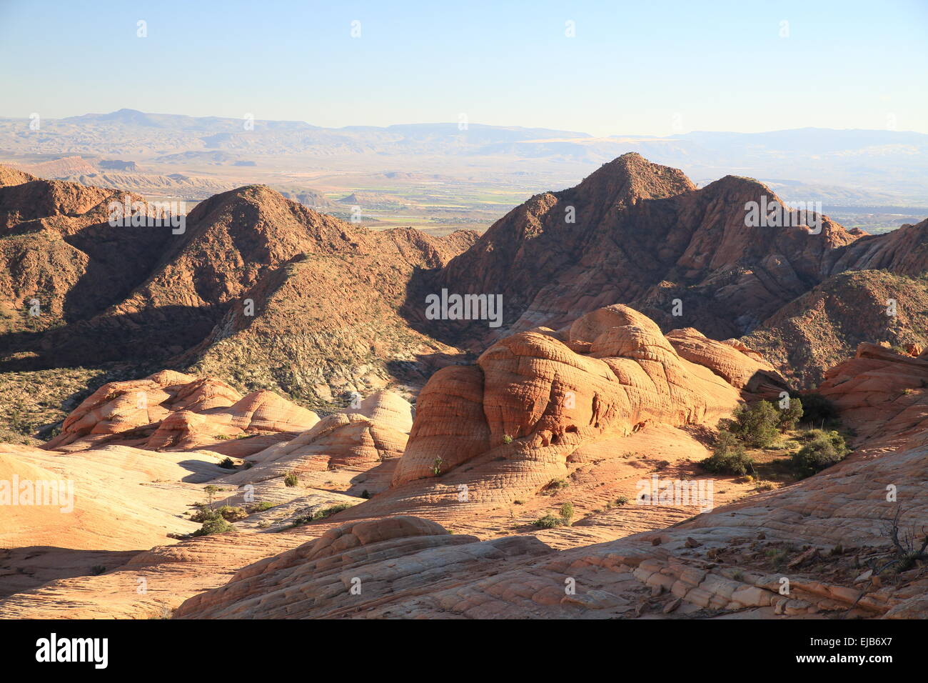 Yant Flat - Candy Cliffs Utah Stock Photo - Alamy