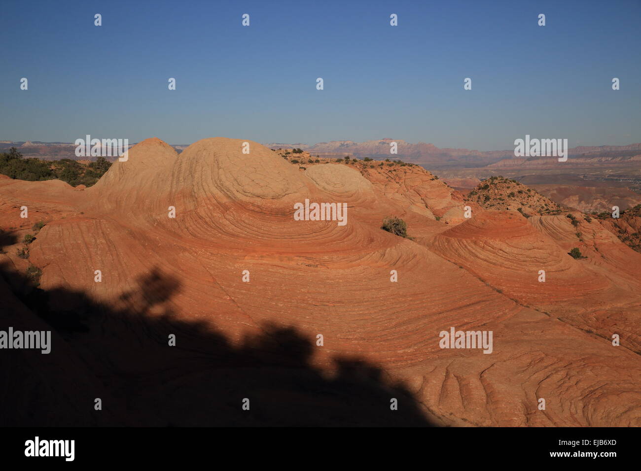 Yant Flat - Candy Cliffs Utah Stock Photo - Alamy