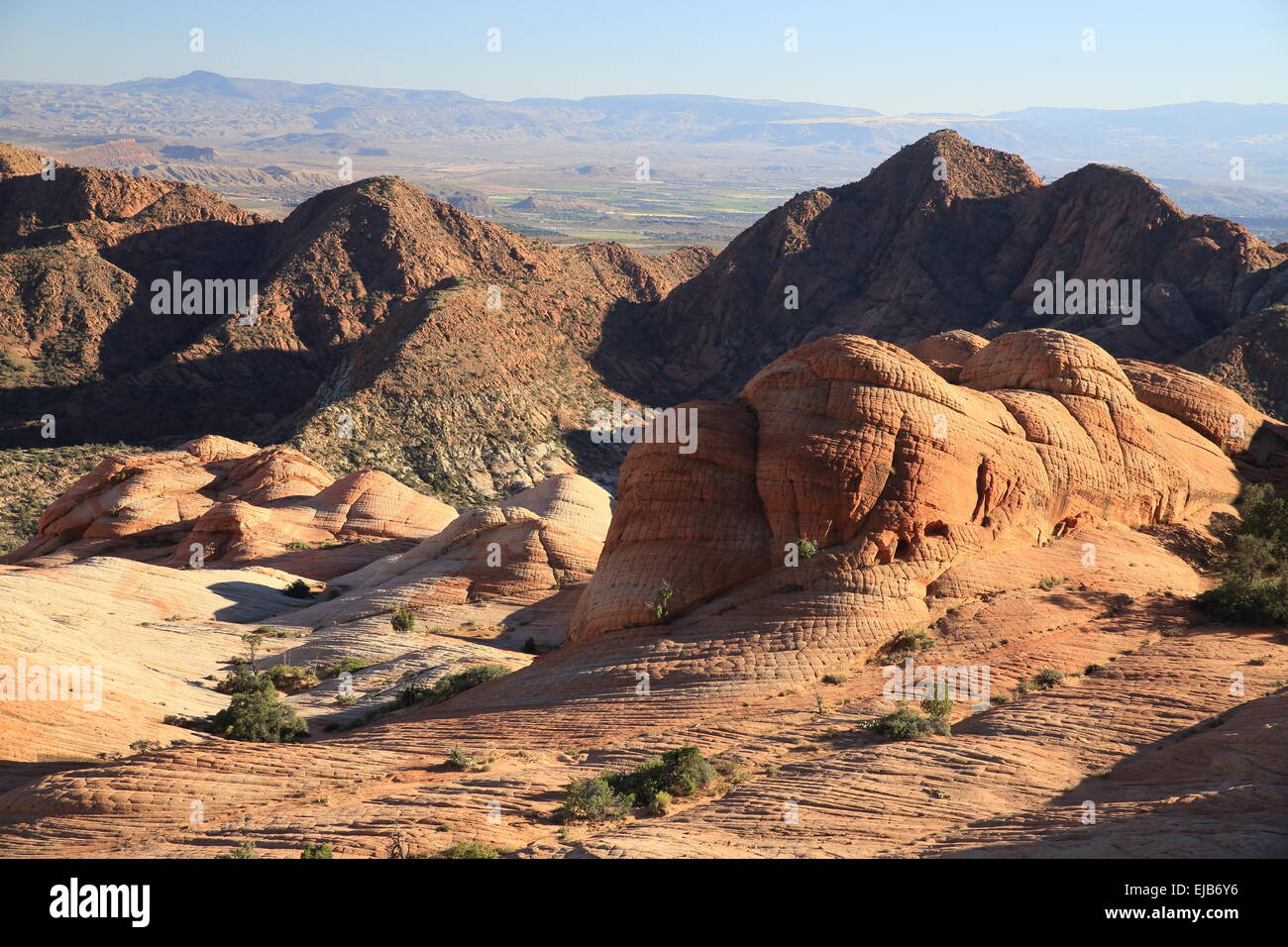 Yant Flat - Candy Cliffs Utah Stock Photo - Alamy