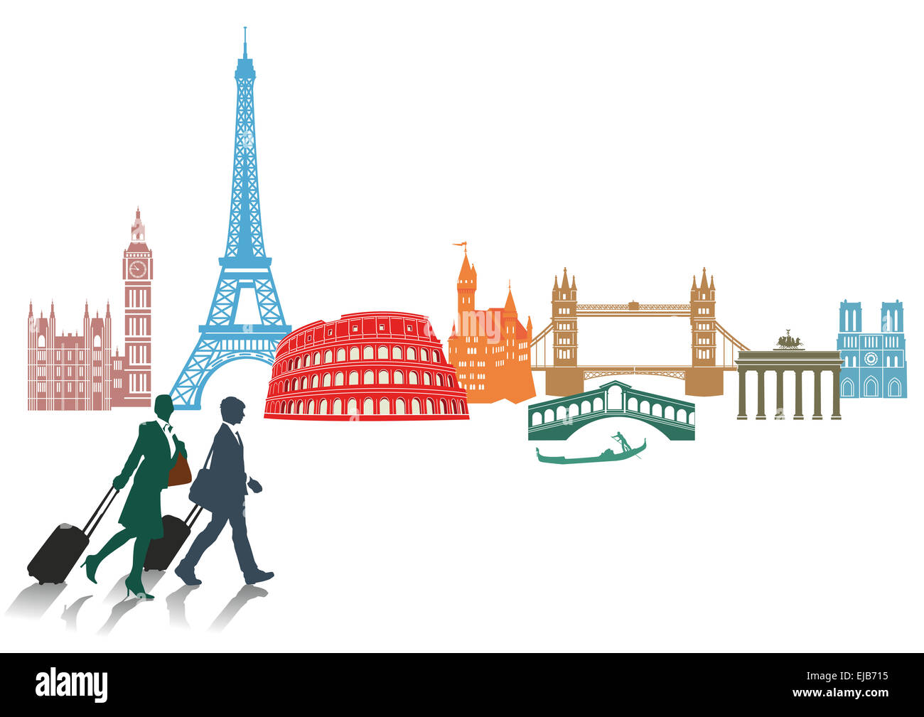 Tourism and travel Cut Out Stock Images & Pictures - Alamy