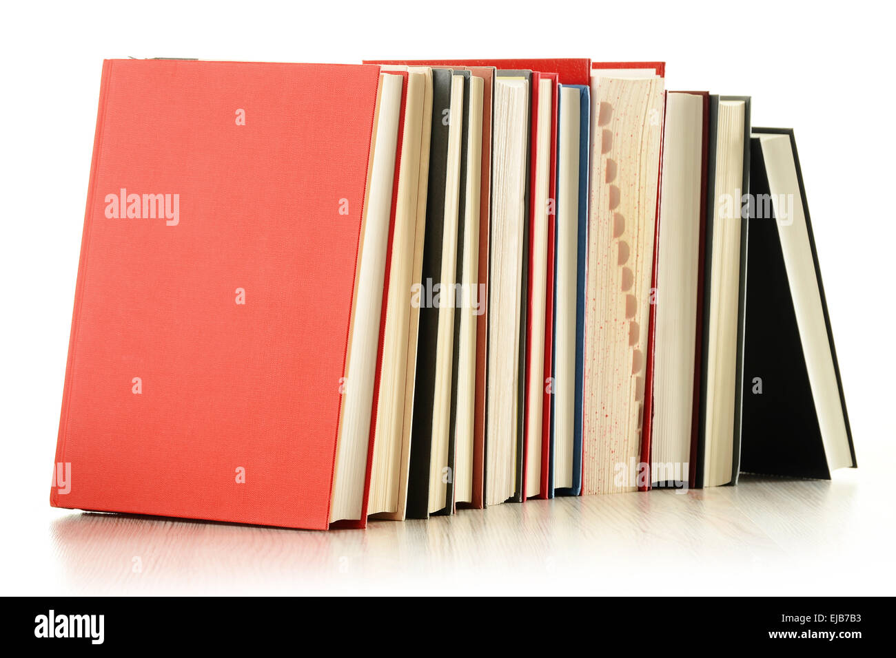 Books on the table Stock Photo - Alamy