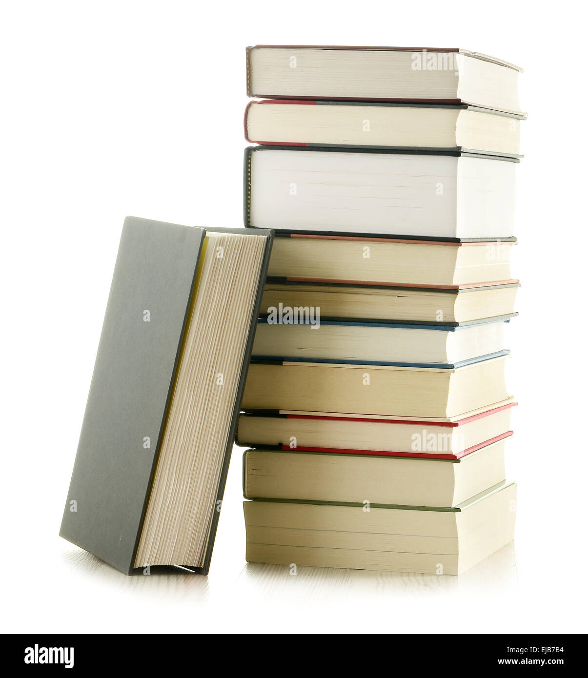 Books on the table Stock Photo - Alamy